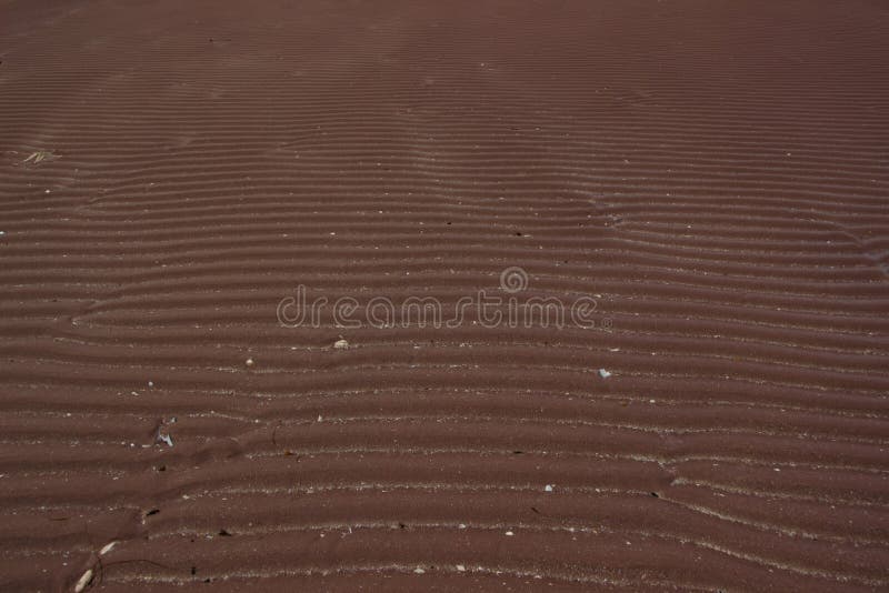 Red sand in Scotland stock photo. Image of phenomenon - 266808778