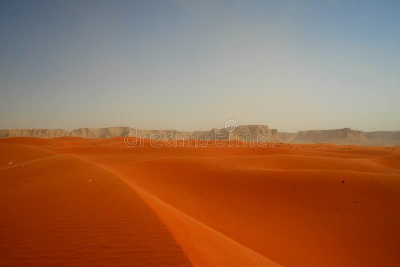 Red sand desert stock image. Image of nature, lost, asia - 12989489