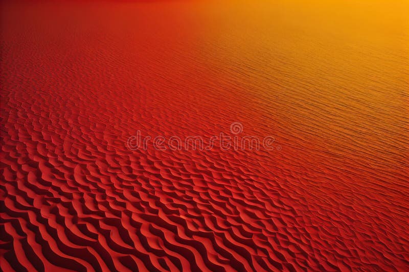 Red Sand Dunes. Abstract Background Stock Illustration - Illustration ...