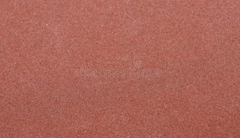 Red sand paper stock image. Image of dust, coarse, granular - 178636339