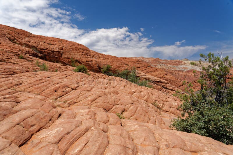 Red sandstone cliffs stock image. Image of tourism, nature - 112317835