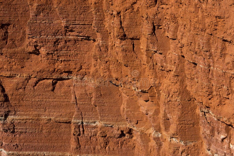 Red sandstone cliffs stock photo. Image of brown, grain - 58645232