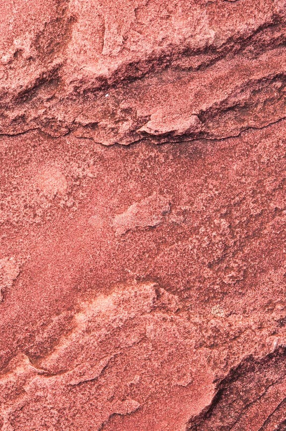 Red sandstone. stock image. Image of nature, bedrock - 31878093