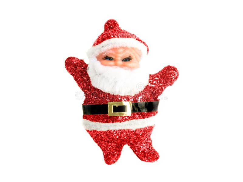 Red santa stock image. Image of claus, figure, play, closeup - 11140097