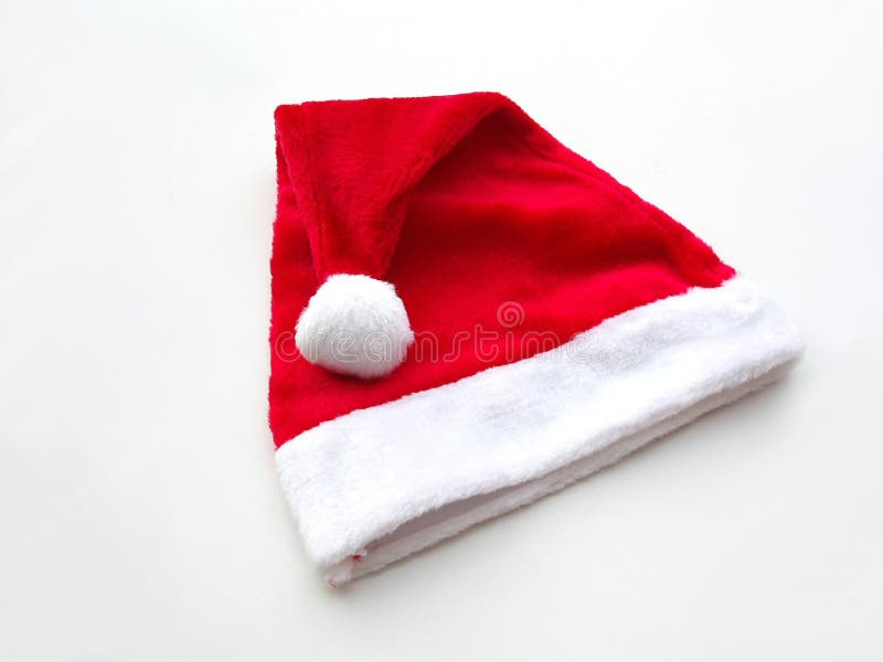 Red santa cap stock image. Image of detail, holiday, season - 333831