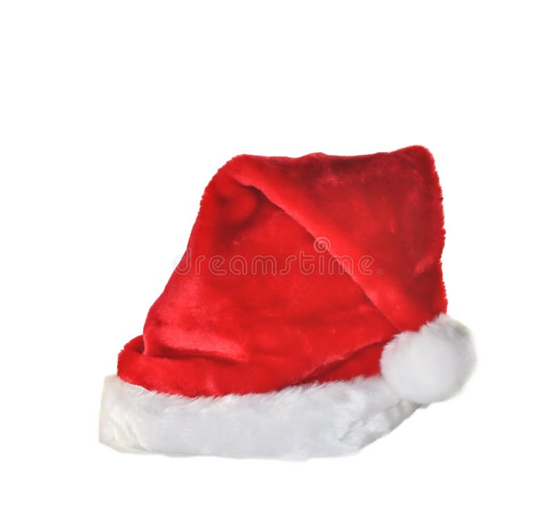 Red santa hat stock image. Image of santa, fringle, kris - 11911581