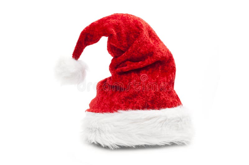 Red Santa Hat stock photo. Image of interior, decorations - 162407860