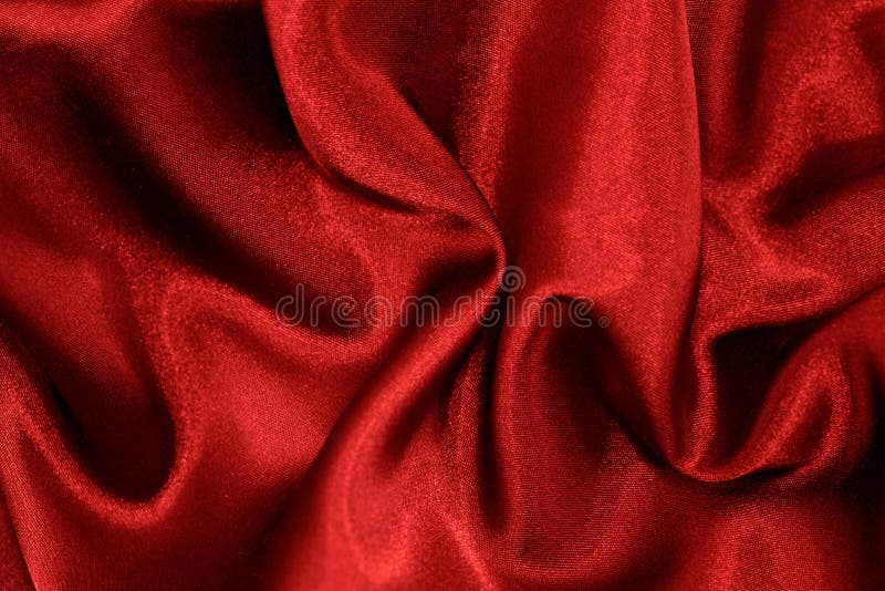 Red satin stock image. Image of silk, silky, decoration - 18025665