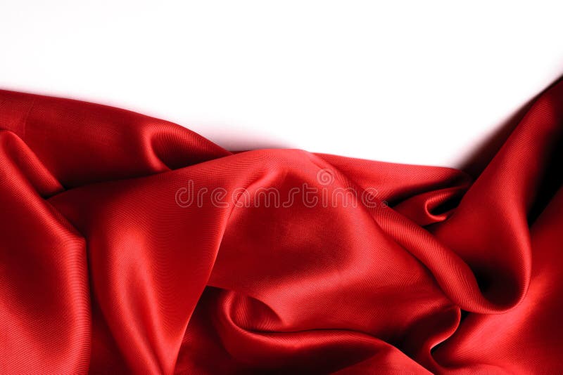 Red Satin Border stock image. Image of natural, curves - 38408453