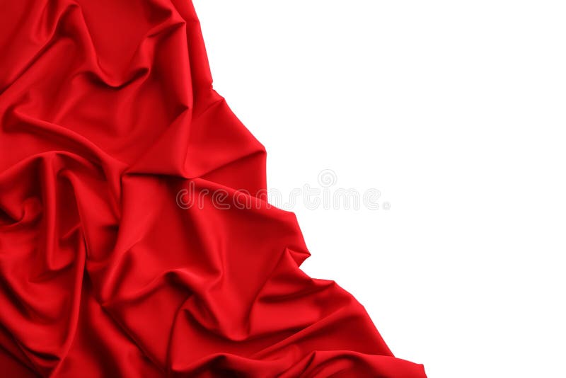 Red satin cloth stock photo. Image of elegant, pattern - 133609814