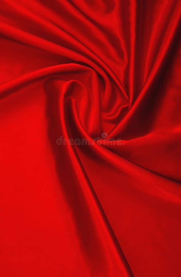 Red Satin/Silk Fabric 1 stock photo. Image of background - 424694