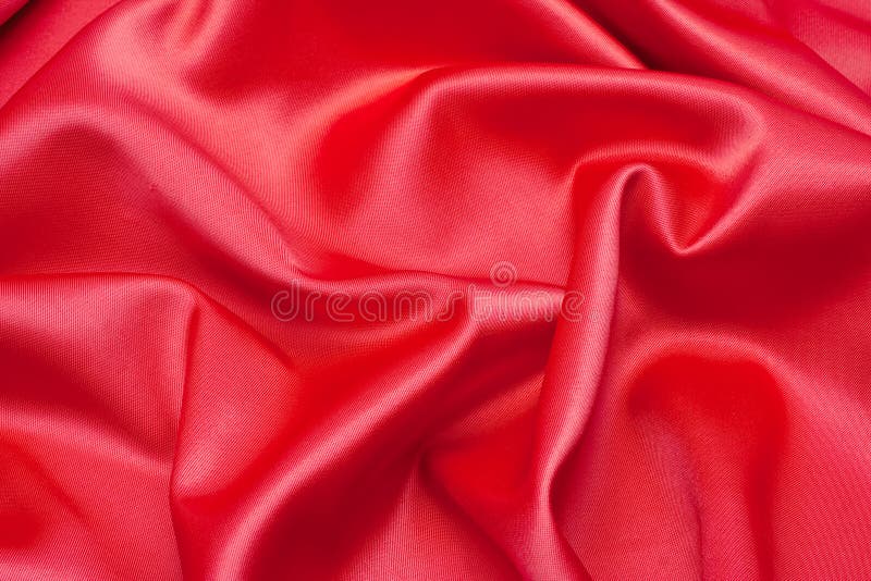 Red Satin/Silk Fabric 1 stock photo. Image of background - 424694