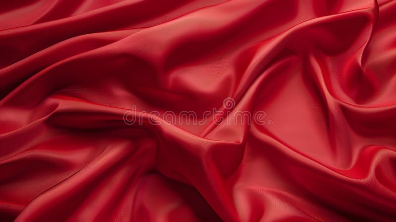 Red Satin Fabric Texture Background Stock Illustration - Illustration ...
