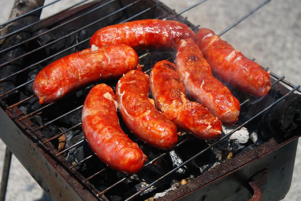 Red Sausage stock image. Image of pepper, chili, good - 15023759