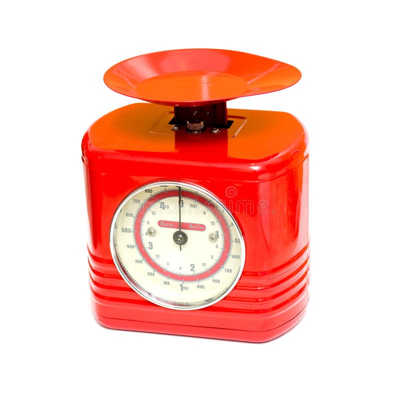 Red scale stock photo. Image of vintage, needle, scale - 8629266