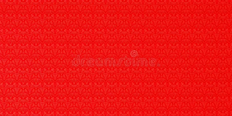 Red Scallop Shell Pattern Background Texture Seamless Repeating Design ...
