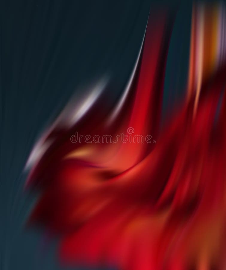 Red Scarlet Abstract Background of Royal Mantle. Fire Light Stock ...