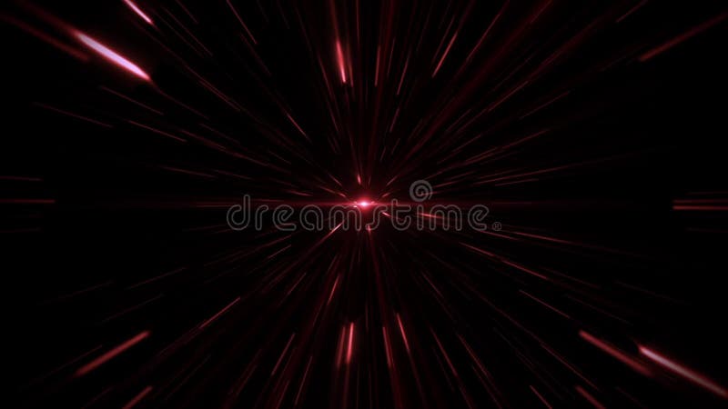 Red Space Time Warp Vortex Animation Background Stock Footage - Video ...