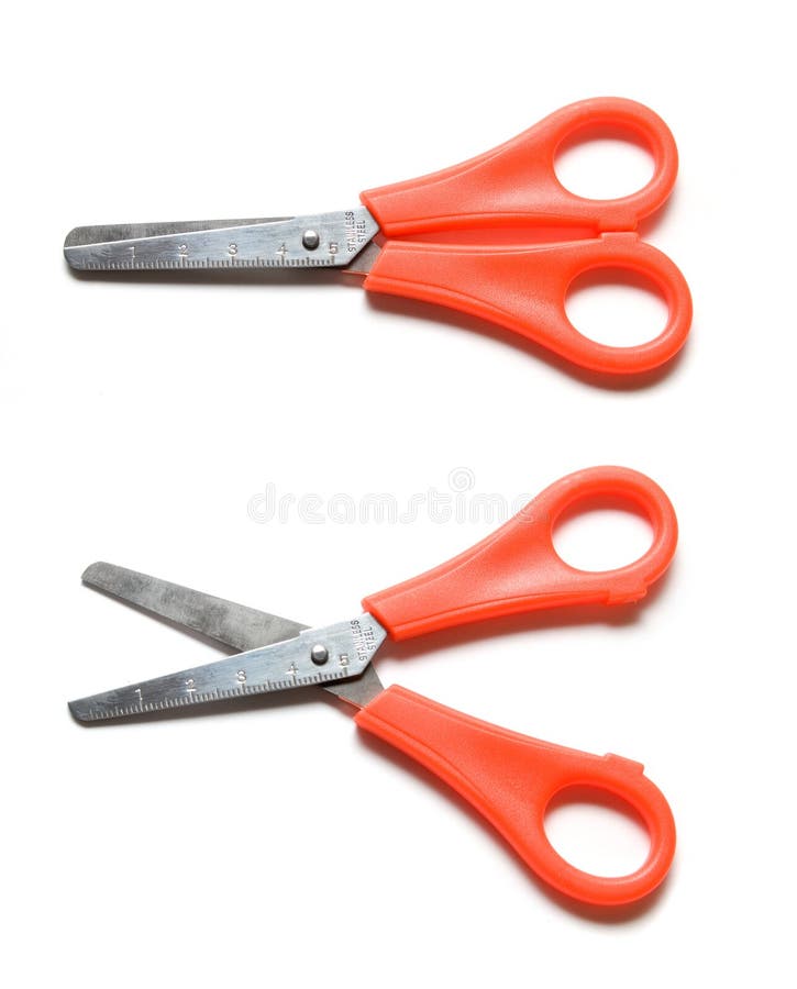 Red scissors stock image. Image of shear, seamstress - 11253815