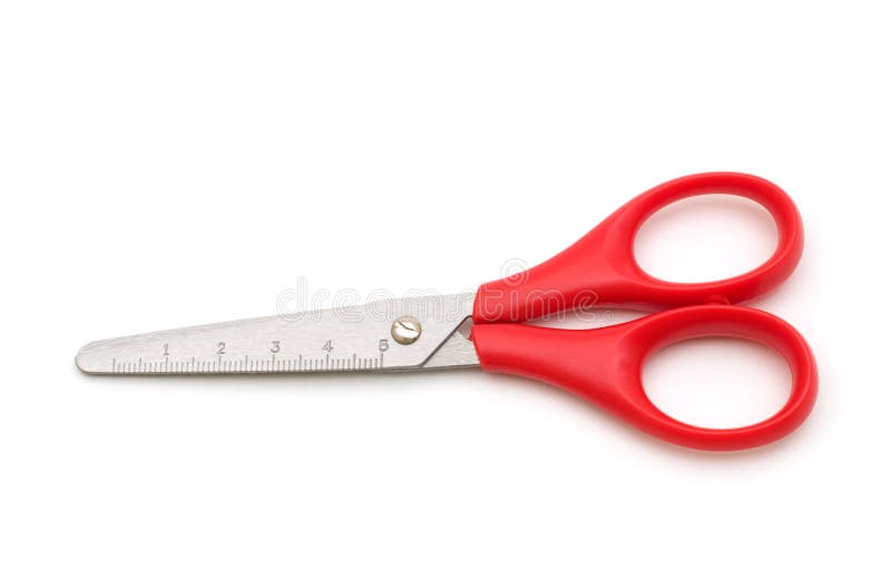 Blue scissors stock image. Image of craft, plastic, clip - 31665713