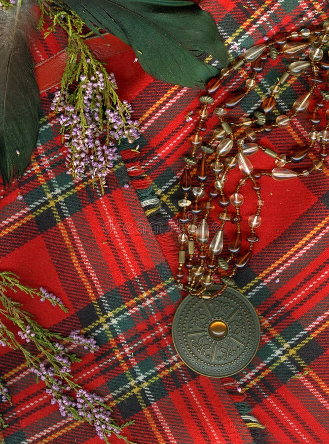 Red scottish plaid stock photo. Image of retro, highlander - 6744924