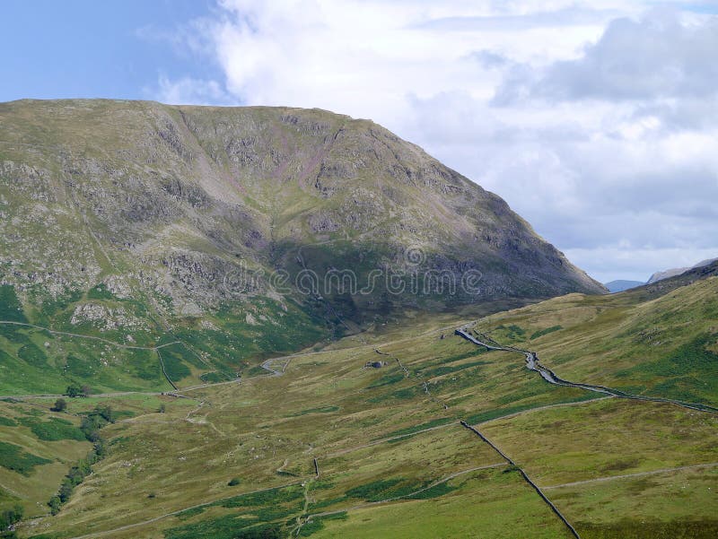 Red Screes, Lake District stock photo. Image of inspirational - 63119546