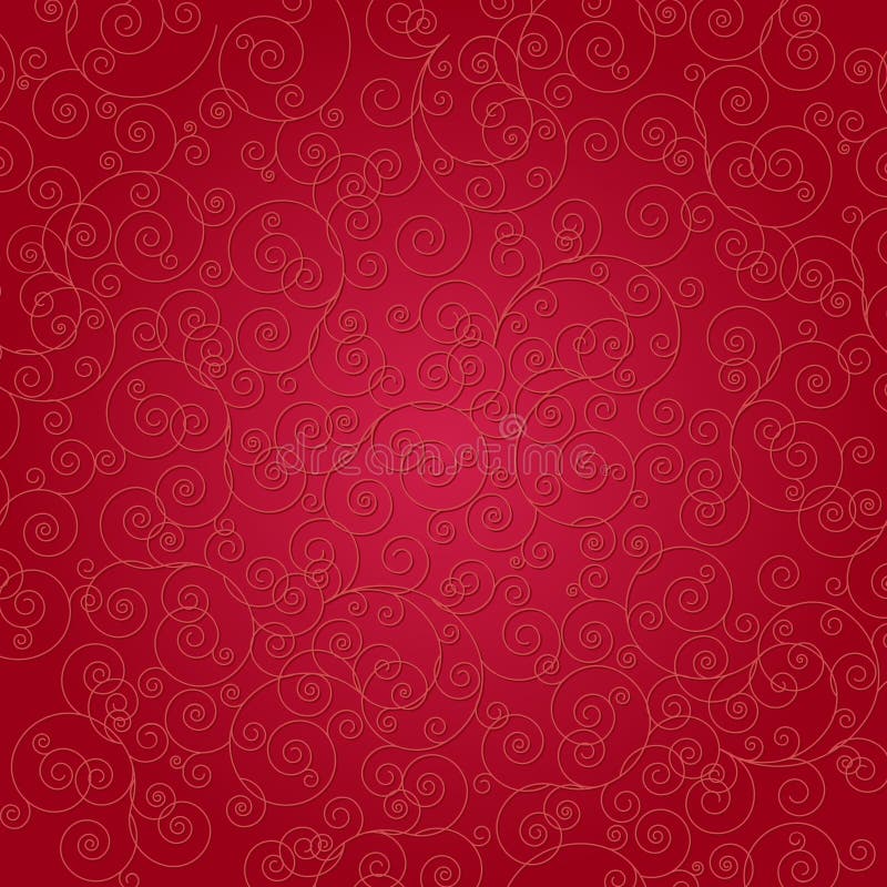 Red scroll background stock vector. Illustration of elegance - 30299352
