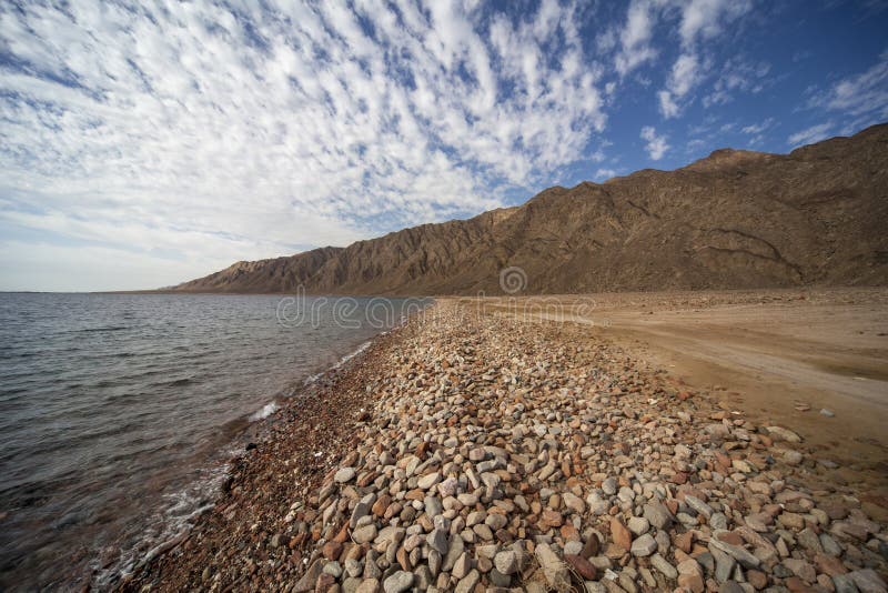 The Red Sea Shore stock image. Image of copy, shore, beach - 50748051