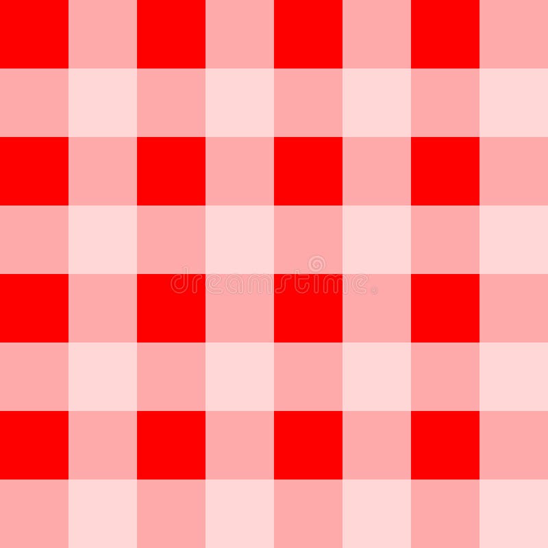 Red Seamless Checkered Pattern Background for Fashion Fabric Design or ...
