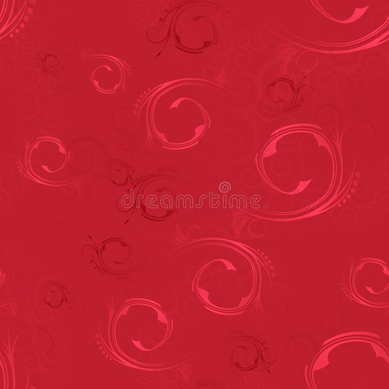 Red seamless pattern stock vector. Illustration of graphic - 42002547