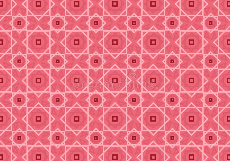 Red Seamless Pattern Background Design for Wallpaper Stock Illustration ...
