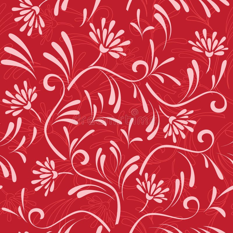 Retro Hawaiian pattern stock vector. Illustration of hibiscus - 24850177