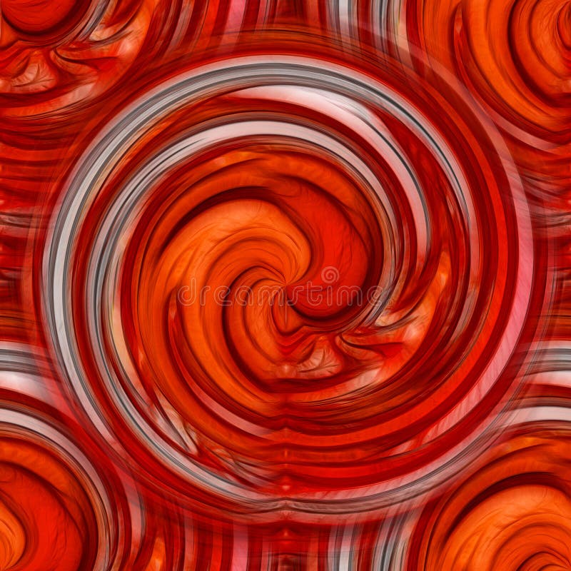 Red Seamless Round Texture on a Red Background. Seamless Image of Round ...