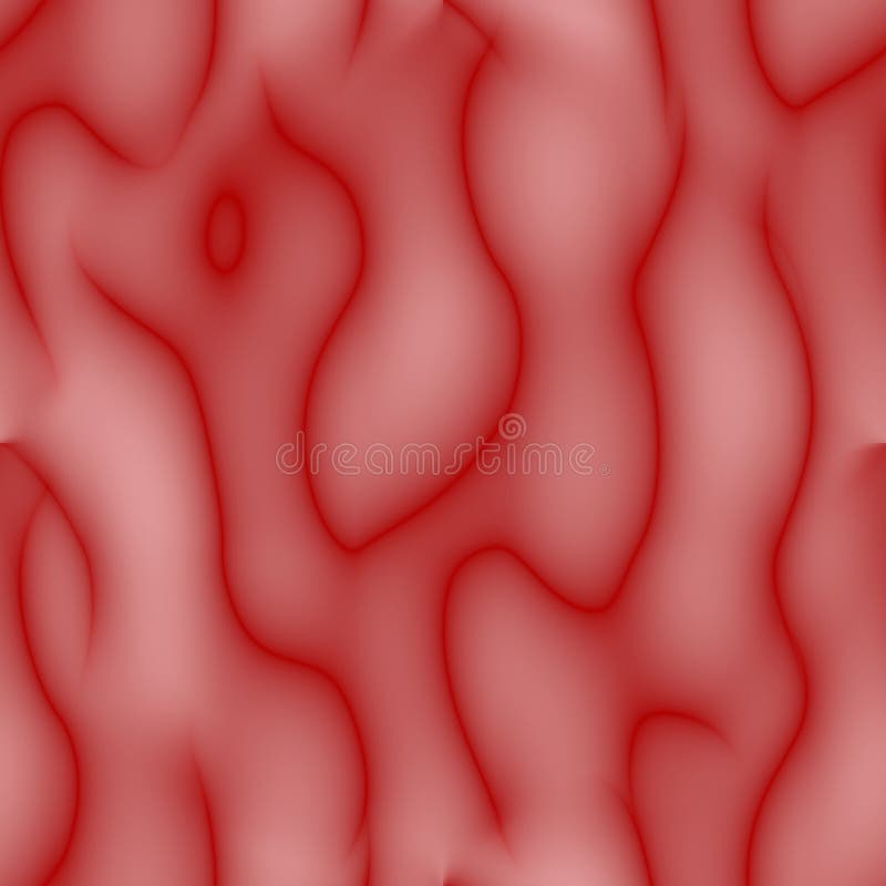 Red Seamless Texture. Red Abstraction with Blurred Patterns. Curves ...