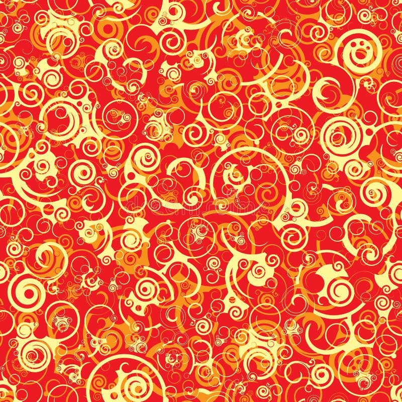 Red Seamless Wallpaper stock vector. Illustration of shape - 11542248