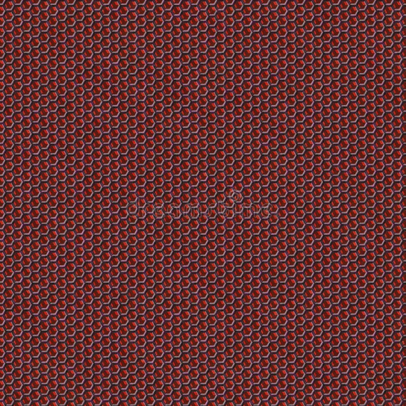 Red Seamless Wire Mesh Texture Stock Illustration - Illustration of ...