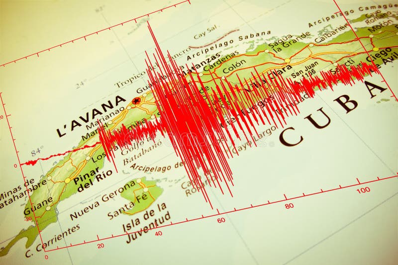 Red Seismic Wave Over Africa Map Stock Image - Image of tropic ...