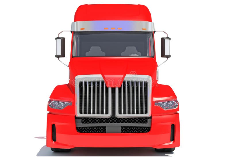 Model Semi Truck Cab Stock Illustrations – 33 Model Semi Truck Cab ...