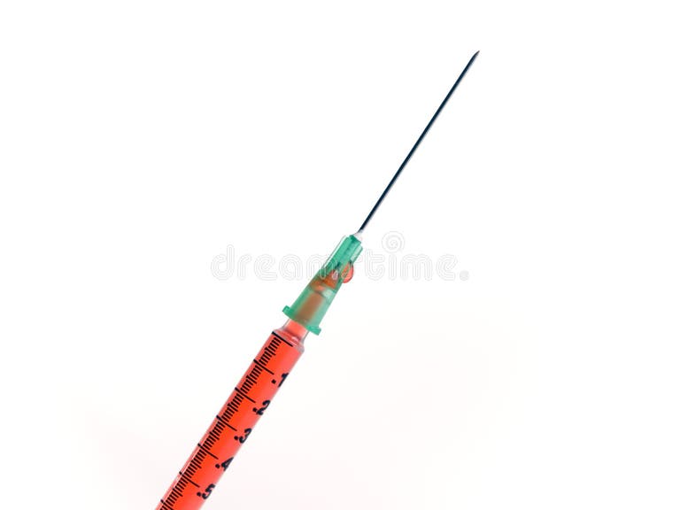 Red serum seringe stock photo. Image of laboratory, disposable - 9146638