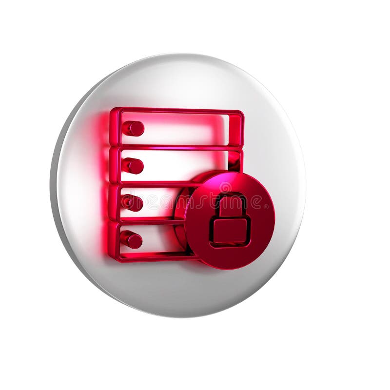 Red Silver Database Icon Stock Illustrations – 231 Red Silver Database ...