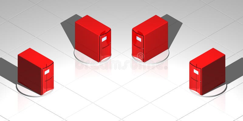 Server rack stock illustration. Illustration of server - 22925181