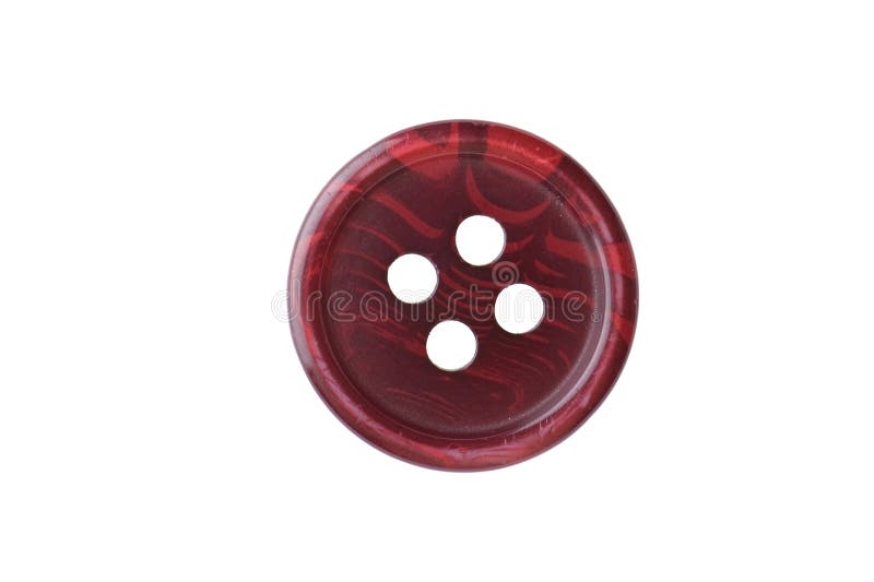 Red sewing button stock photo. Image of colorful, repair - 12861358