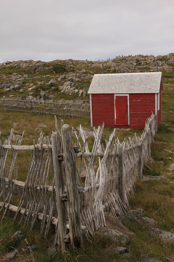 Red Shack stock photo. Image of weathered, sticks, fence - 45954470