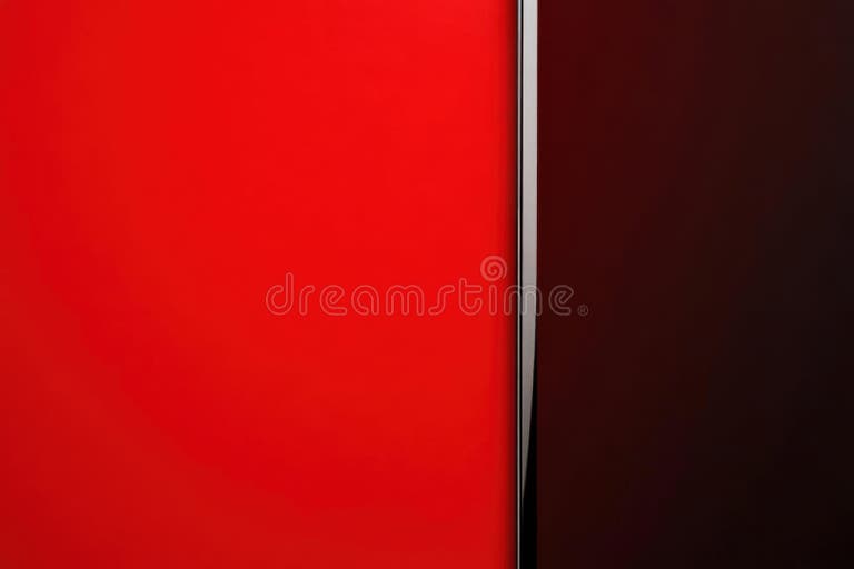 Red Shade and Black Edge Creates a Modern, with Dark Contrast Theme ...