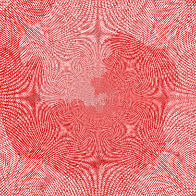 Red Shapes Color Abstract Background Stock Illustration - Illustration ...