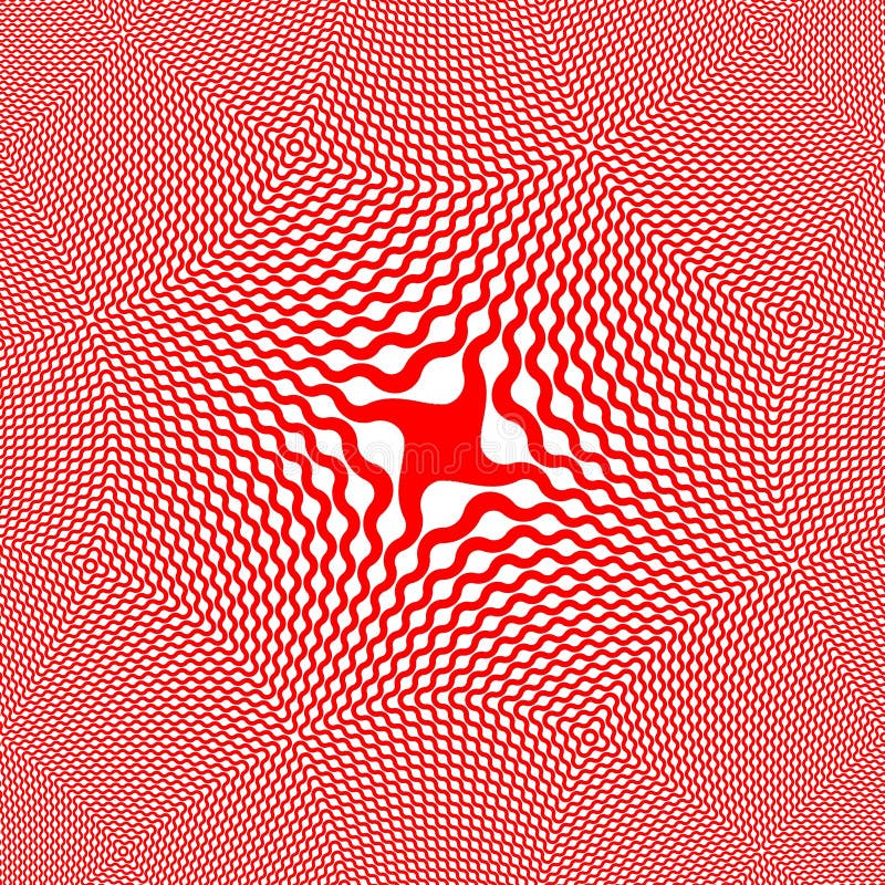 Red Shapes Color Abstract Background Stock Illustration - Illustration ...