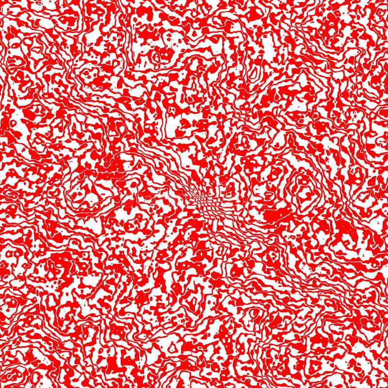 Red Shapes Color Abstract Background Stock Illustration - Illustration ...