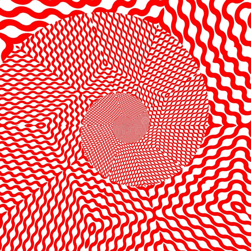 Red Shapes Color Abstract Background Stock Illustration - Illustration ...