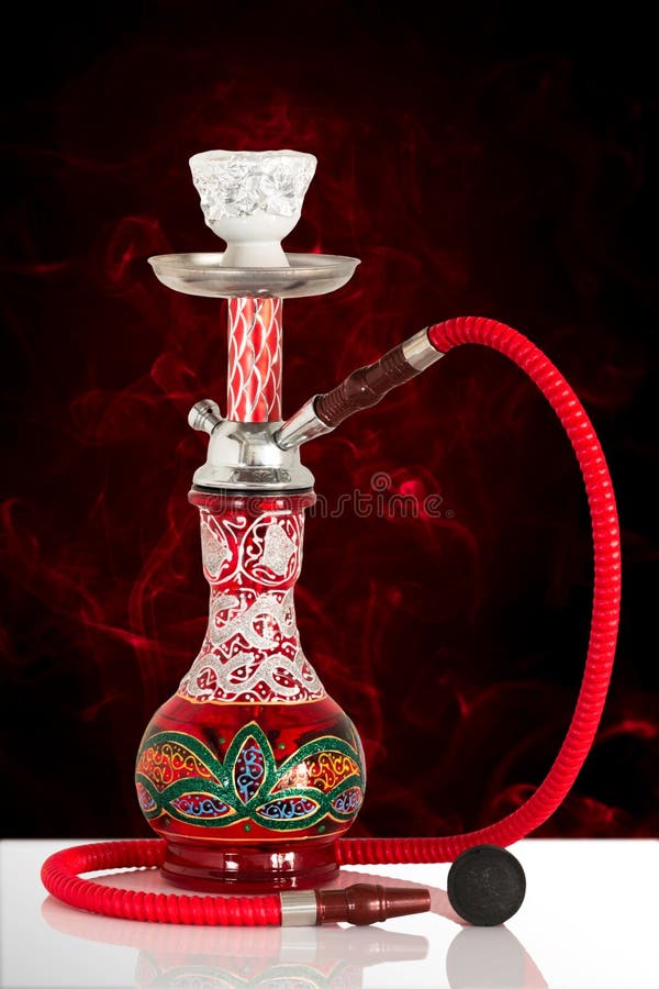 Red sheesha stock photo. Image of nargile, market, handmade - 45240738