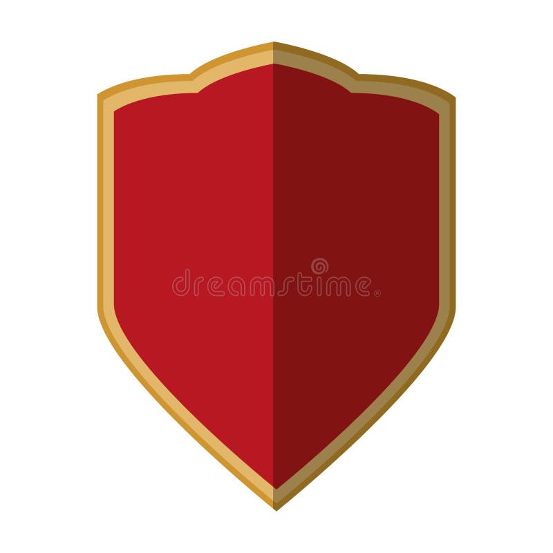 Red Shield Protection Premium Shadow Stock Illustrations – 12 Red ...